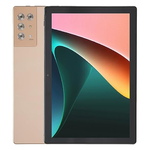 Airshi 10.1 Inch Tablet, 8 Core Tablet Dual Speakers for Work and School (US Plug)