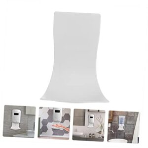 HEALLILY 2pcs Soap Dispenser Tray Stand Soap Dispenser Catch Trays Soap Dispenser Drip Tray Laundry Drip Tray Drip Pan for Washing Machine Soap Drip Catcher White Handle Abs Soap Box