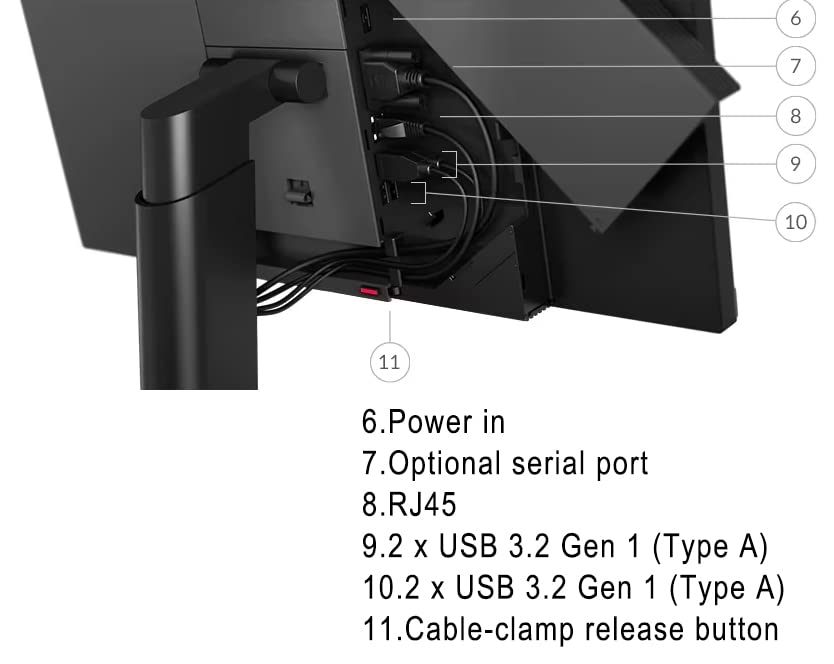 Lenovo ThinkCentre M90a 23.8" FHD AIO Business All-in-One Desktop, Intel Octa-Core i7-10700 up to 4.8GHz, 16GB DDR4 RAM, 1TB PCIe SSD, WiFi Adapter, Ethernet, Windows 11 Pro, BROAG Mouse Pad