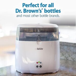 Dr. Brown’s Natural Flow MilkSPA Breastmilk and Bottle Warmer with Dr. Brown’s Deluxe Electric Sterilizer for Baby Bottles and Other Baby Essentials