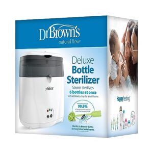 Dr. Brown’s Natural Flow MilkSPA Breastmilk and Bottle Warmer with Dr. Brown’s Deluxe Electric Sterilizer for Baby Bottles and Other Baby Essentials