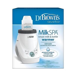 Dr. Brown’s Natural Flow MilkSPA Breastmilk and Bottle Warmer with Dr. Brown’s Deluxe Electric Sterilizer for Baby Bottles and Other Baby Essentials