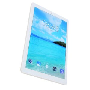 ciciglow 10.1 Inch Tablet Octa Core CPU 2GB 16GB 1920x1200 Dual SIM HD Tablet US Plug (Silver)