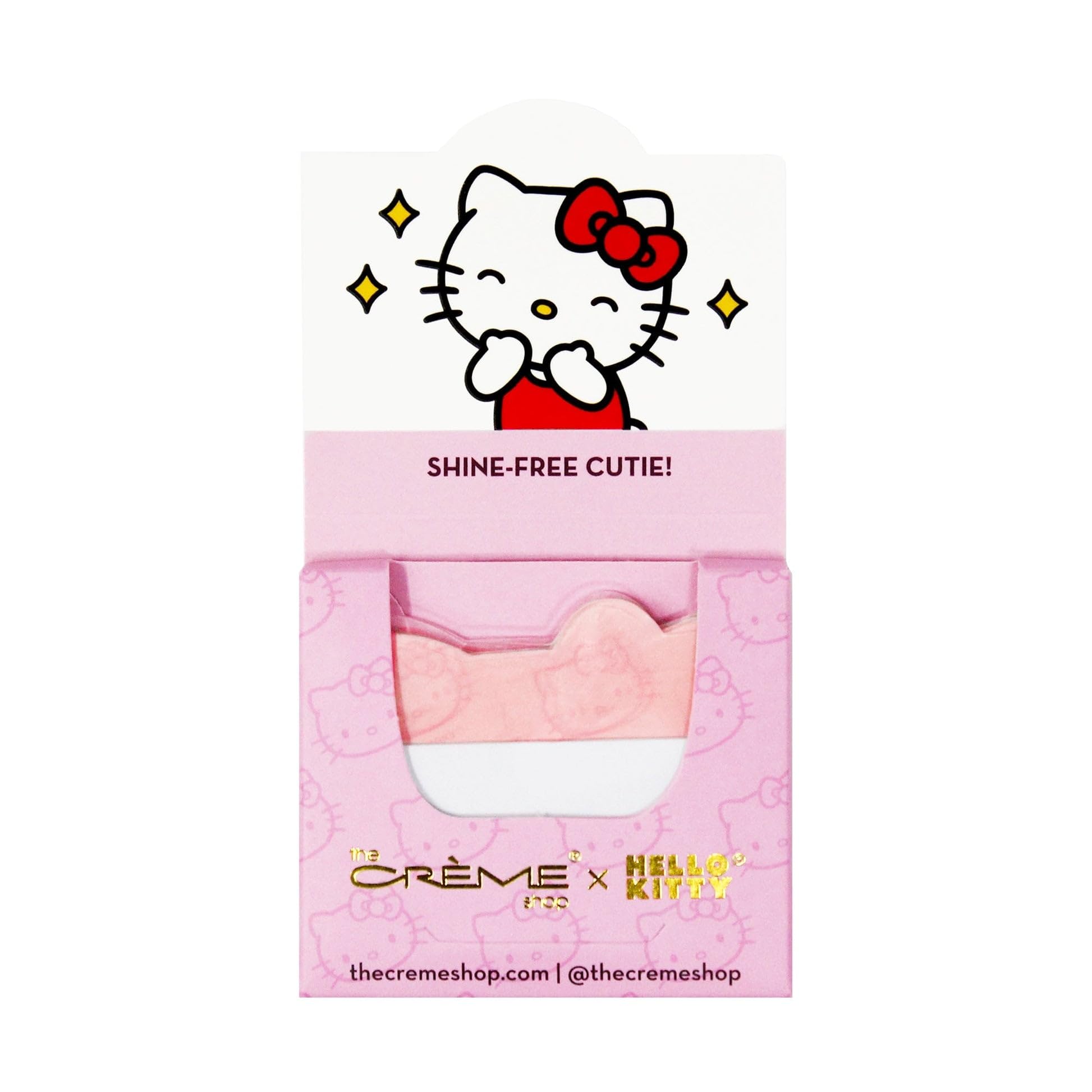 The Creme Shop x Hello Kitty - 100 High Absorbent Sheets with Adhesive Strip - Provides Shine-Free, Fresh, Flawless Skin Mattifying Blotting Paper Refills (200 Count 1 Pack)"