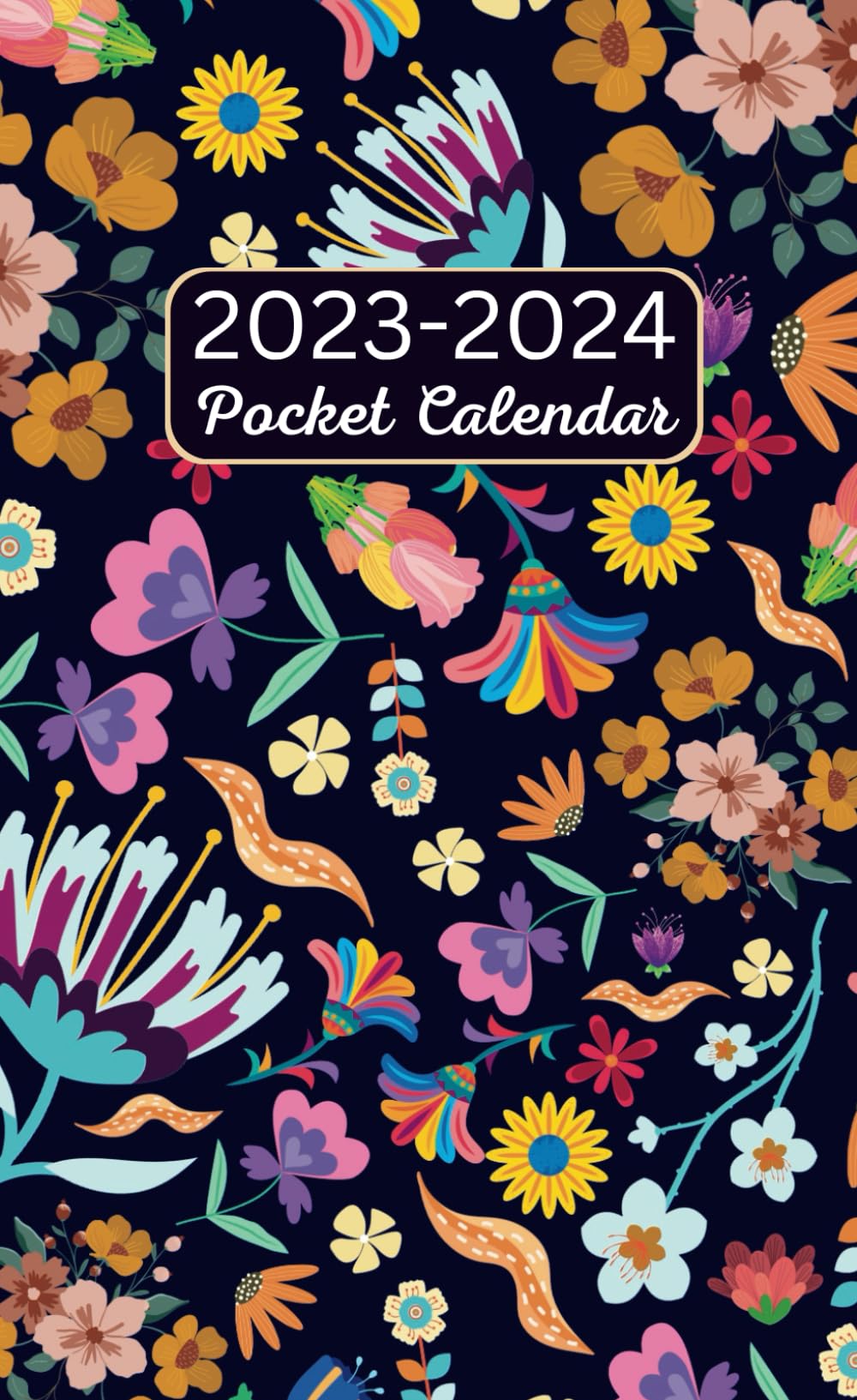 2023-2024 Pocket Calendar For Purse: from January 2023 to December 2024 (24 Months) With Federal Holidays and inspirational Quotes