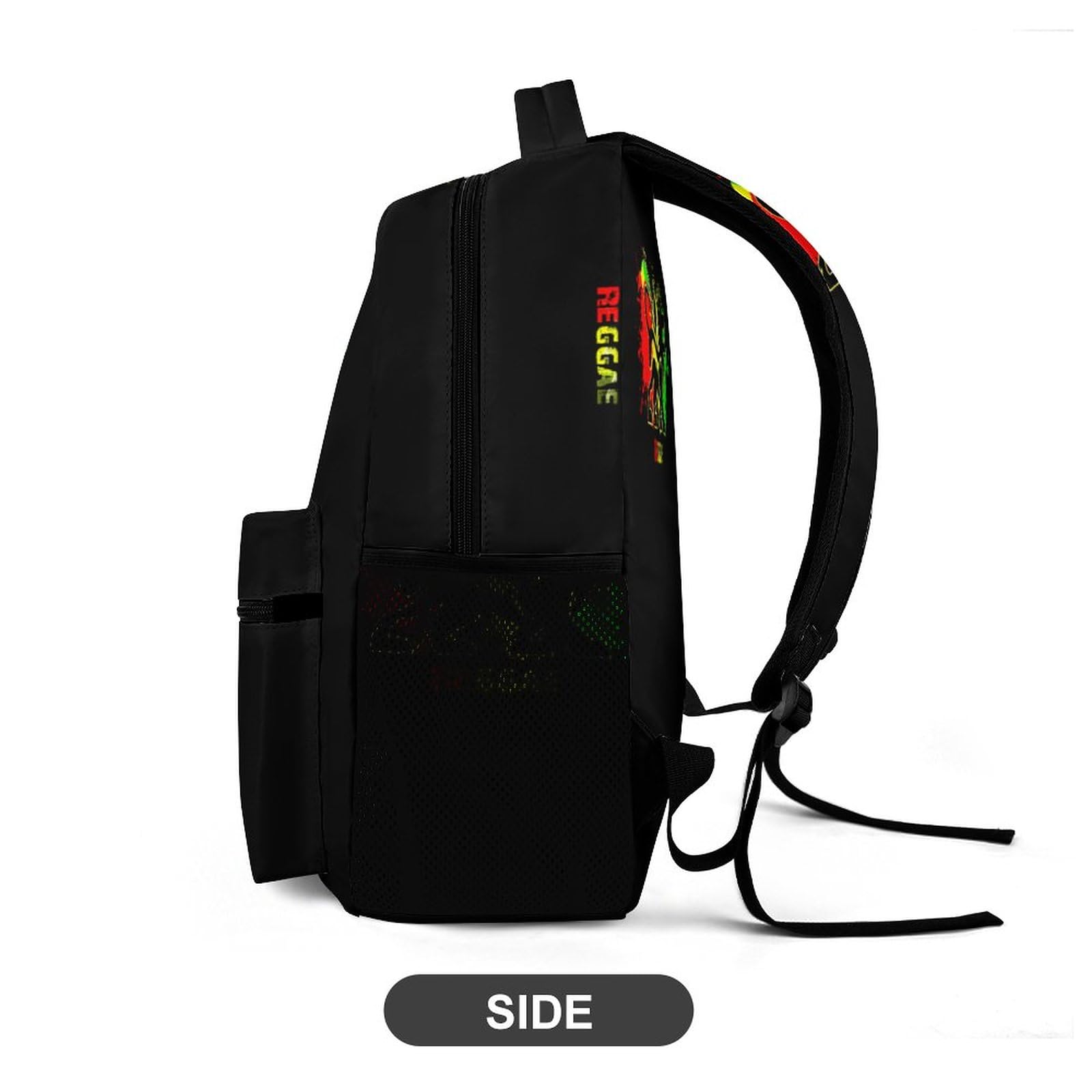 Lion Reggae Jamaica Travel Laptop Backpack Durable Computer Bag Daypack for Men Women