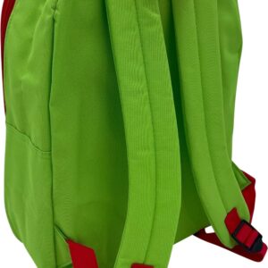 Fast Forward Teenage Mutant Ninja Turtles 15" School Bag Backpack (Green-Red)