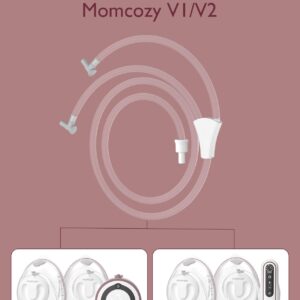 Momcozy Replacement Tubing Only for Momcozy V1/V2. Original V1/V2 Breast Pump Replacement Accessories, 1 Pack