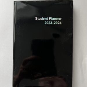 Student Planner 2023-2024 (black) Simplified 2023-2024 Student Planner To Stay Organized - A Beautiful 7.5" x 5" Planner for Middle and High School Students with Weekly & Monthly Spreads For The 23-24 Academic Year