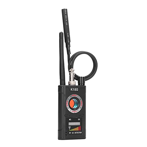 Recording Jammer, Handheld Signal Jammer 100-240V 1MHz-8000MHz with Antenna for Outdoor Travel (US Plug)