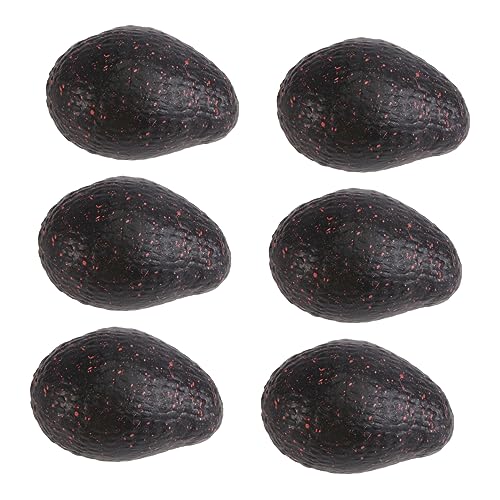 IMIKEYA 6pcs Imitation Avocado Home Decor Artificial Fruit Decor Faux Avocados Fake Fruit Decor Festival Decorations Photography Props Artificial Greenery Fruits Household Foam Accessories