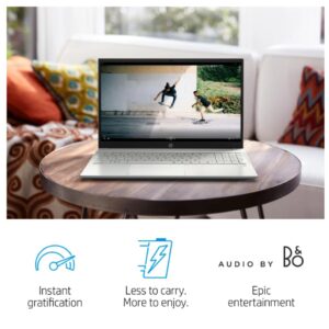 HP Newest Pavilion Business Laptop, 15.6" FHD Touchscreen, Intel Core i5-1235U (Beats Ryzen 7 7730U), 32GB DDR4 RAM, 1TB PCIe M.2 SSD, Win11 Pro, Wi-Fi 6, Fingerprint Reader, Backlit Keyboard, Silver