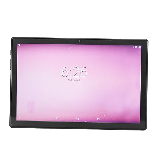 HEEPDD Smart Tablet, FHD Screen Black 7000 MAh 10.1 Inch WiFi Tablet 5G WiFi for Reading Games (US Plug)