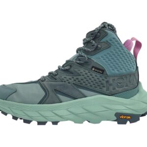 HOKA ONE ONE Anacapa Mid GTX Womens Shoes Size 8, Color: Trellis/Mist Green