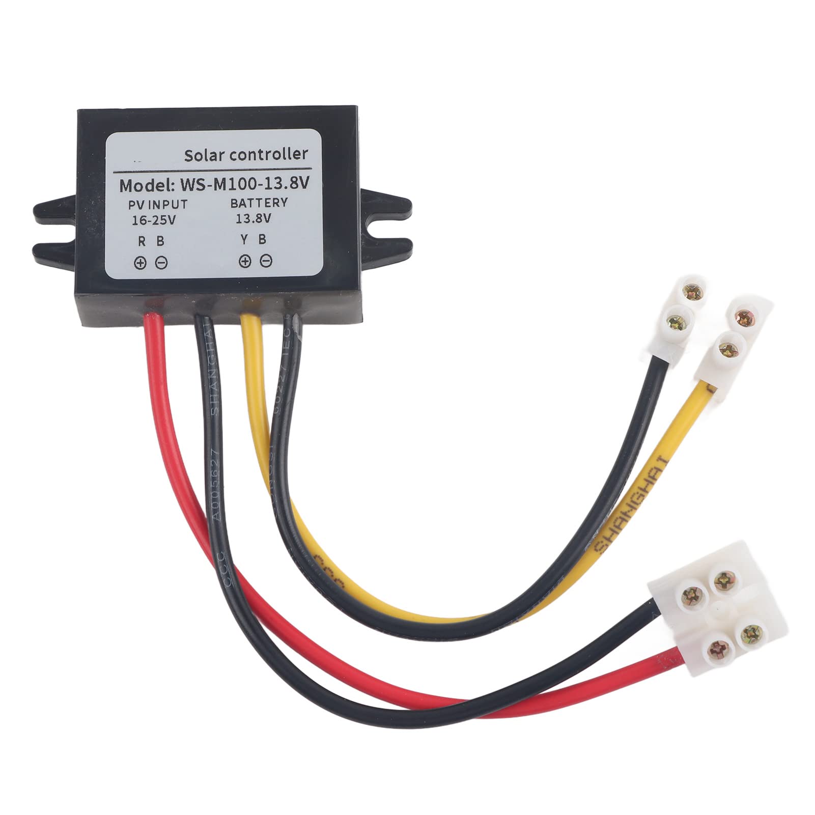 MPPT Solar Controller, Under Voltage Protection Solar Charge Controller Synchronous Rectifier Circuit Structure Maximum Power for Battery (WS-M100-13.8V)