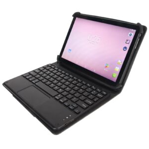 heepdd 2 in 1 tablet 10.1 inch tablet 5.0 100-240v 2.4g 5g wifi 7000mah 8g 256g 8 core cpu with keyboard for android 12 for office (us plug)