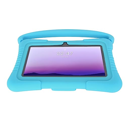 7 Inch Kids Tablet, 110-240V HD Tablet 1024x600 Dual Camera Control Function for Entertainment for Android 10 (US Plug)