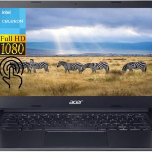 acer Chromebook 314 Laptop 2023 Newest, 14" FHD IPS Touchscreen, Intel Celeron Processor Up to 2.80GHz, 4GB RAM, 64GB eMMC, ‎Intel UHD Graphics 600, Wi-Fi, Bluetooth, Chrome OS, Black