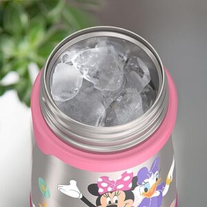 THERMOS Vacuum Insulated Stainless Steel 10oz Straw Bottle, MINNIE MOUSE