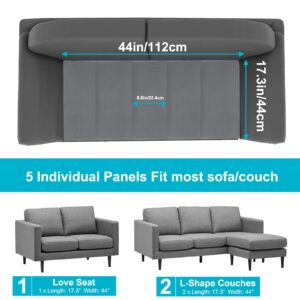 VERONLY Couch Supports for Sagging Cushions - Sofa Saver Cushion Support Board for Sagging Seat,Sofa Replacement Parts Fit Most Loveseat with Non-Slip Durable Surface & Extra Solid MDF Board 17”x44”