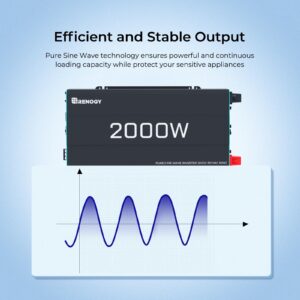 Renogy 300 Watts 12 Volts Monocrystalline Solar RV Kit with 30A PWM LCD Charge Controller/Solar Panel Connectors/Tray Cable/Corner Bracket Mount/Cable Entry & 2000W Pure Sine Wave Inverter 12V DC