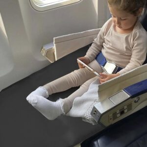 Airplane Bed for Toddler,Airplane Footrest for Kids,Portable Toddler Travel Bed,Baby Travel Essentials for Flying Sleeping,Airplane Seat Extender for Kids,Travel Essentials for Kids Toddlers(suit)