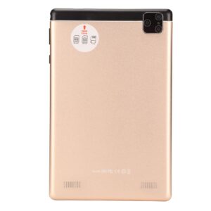 ANGGREK 8in HD Rose Gold Tablet PC, 2GB RAM 32GB ROM, Dual SIM Dual Standby Calling, Large Capacity Storage, 5.1, 5MP Camera, Built in 5000mAh Battery (US Plug)