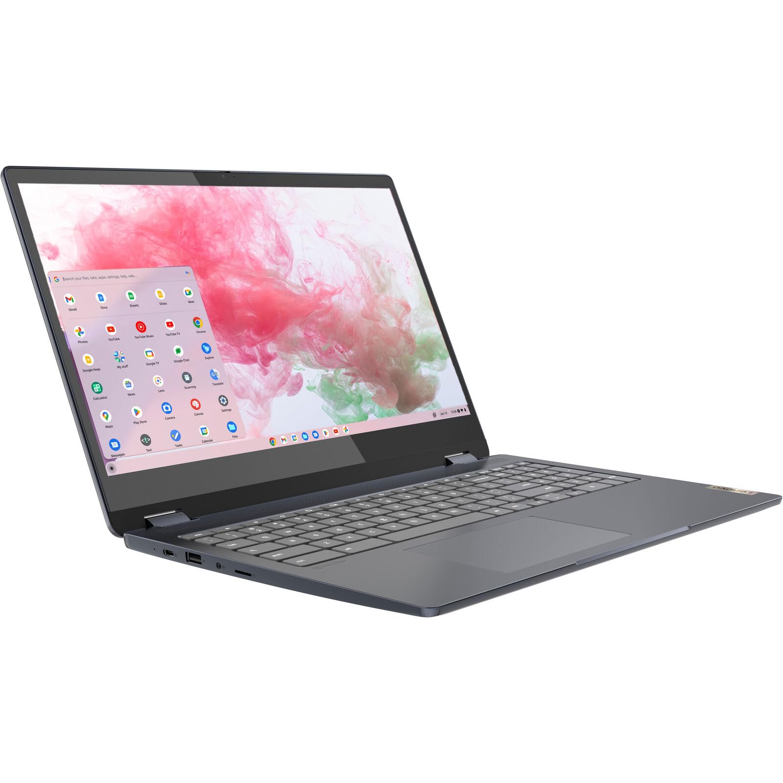 Lenovo Flex 3i Chromebook Touchscreen Laptop - 2in1 15.6 FHD IPS Display - Intel Pentium Silver N6000 - Wi-Fi 6 - USB C - Webcam - Google Chrome - Flip Convertible (8GB RAM | 64GB eMMC+32GB SD Card)