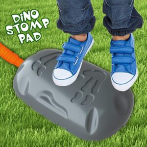 Enkerpro Dinosaur Rocket Launcher for Kids-Fun Outdoor Toys for Toddlers Ages 3 4 5 6 7 Year Old-Boys and Girls Perfect Christmas Birthday Family Party Gift-Dino Toys Stomp Rockets for Outside