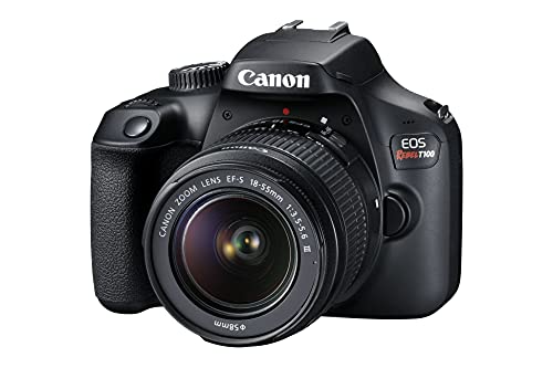 Canon EOS Rebel T100 DSLR Camera with EF-S 18-55mm f/3.5-5.6 III Lens, 18MP APS-C CMOS Sensor, Built-in Wi-Fi, Optical Viewfinder, Impressive Images & Full HD Videos, Includes 32GB SD Card