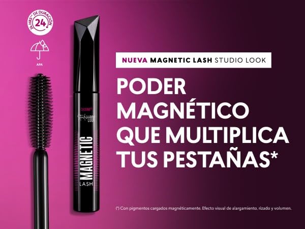 Cyzone Máscara de Pestañas Multibeneficios Magnetic Lash, 8g