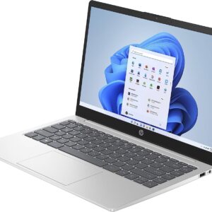 HP 2023 14 inch FHD Laptop, Anti-Glare IPS Display, 13th Gen Intel i7-1355U Processor, 12GB RAM 1TB PCIe SSD, Backlit Keyboard, True Vision HD Webcam, WiFi 6, Bluetooth, Windows 11 Home, Silver