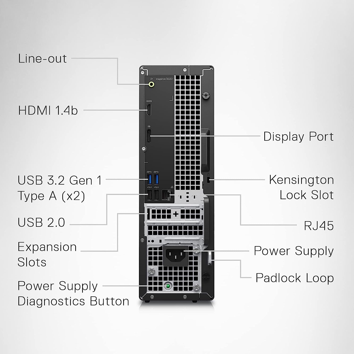 DELL 2023 Inspiron 3020S Small Desktop Computer, Intel Core i5-13400,Intel UHD 730 Graphics,Bluetooth,WiFi, Windows 11 Pro, Services Included (16GB RAM | 1TB SSD)