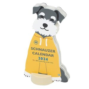 greeting life animal diecut calendar 2024 c-1549-et