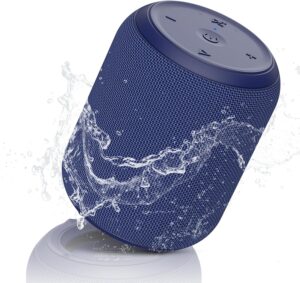 notabrick bluetooth speakers,portable wireless speaker with 15w stereo sound, active extra bass, ipx6 waterproof shower speaker, tws, portable speaker for party beach camping