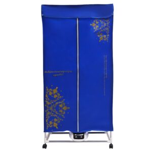 Clothes Dryer,Travel Dryer Machine,Electric Clothes Dryer W/Temperature Controller,Portable Folding Dryer for Home Bedroom Bathroom