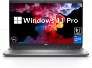 dell latitude 5530 business laptop, 15.6 inch hd display, intel core i5-1245u vpro, 16gb ram, 1tb ssd, windows 11 pro, backlit keyboard, sd card reader, rj - 45, hdmi