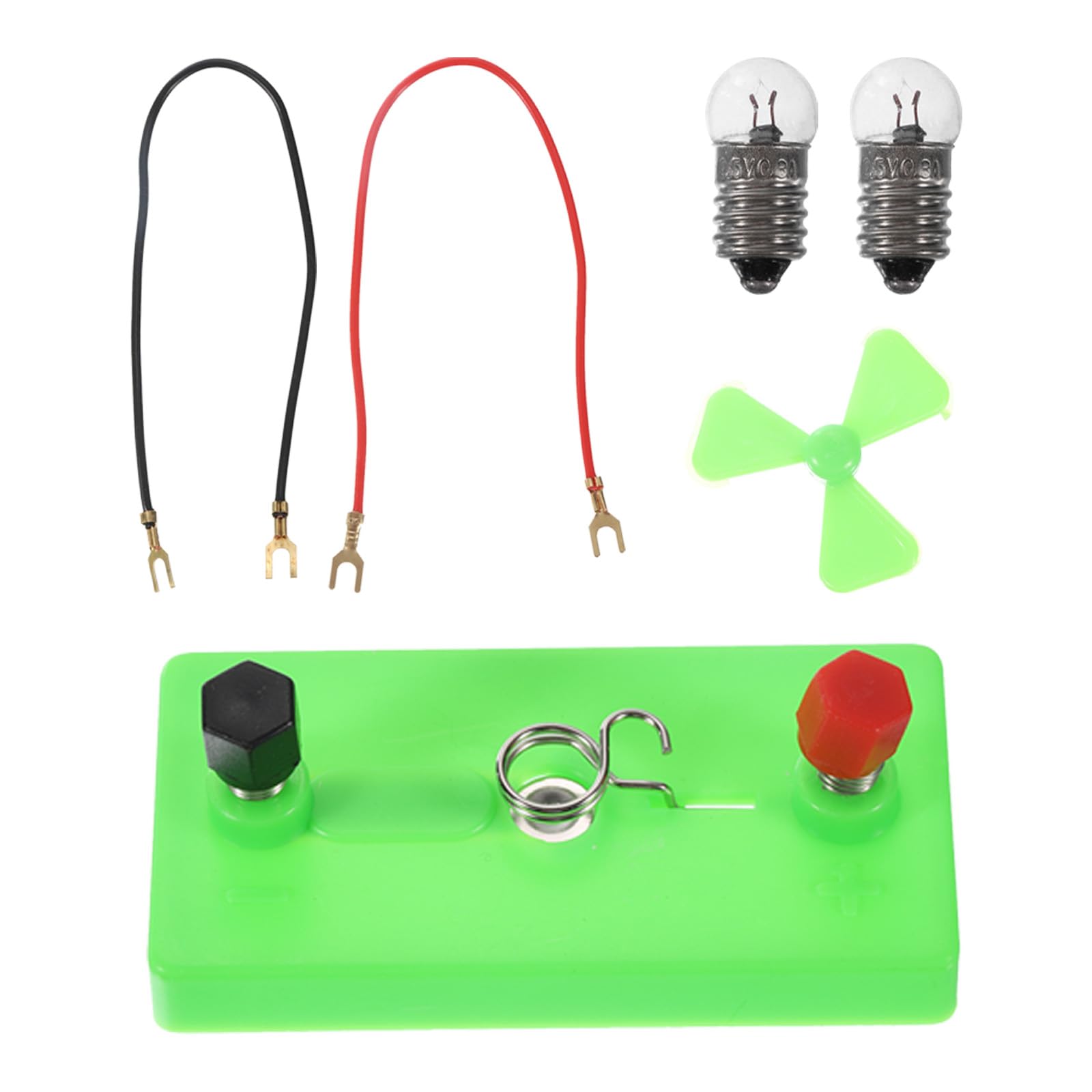 PATIKIL DIY Generator Motors Set, 2Set Mini Hand Generator Motor Kit with Bulb Lamp Holder Box Hand Cranked Power Generator Science for LED Light Windmill