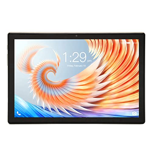 Tablet, 5.0 Gold Octa Core Processor 10.1 Inch Tablet 8MP Front 16MP Rear 100-240V for Kids for Android 12 for Learning (US Plug)