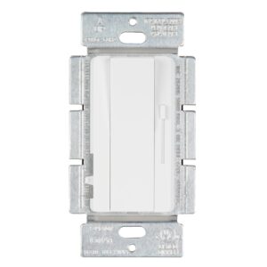 Super Bright LEDs Rocker Switch, 1-Way/Single Pole Dimmer Switch 150-Watt Max LED Compatible On/Off Light Switch, Energy Saving, UL Listed, White