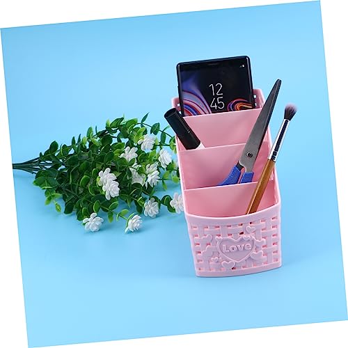 NOLITOY Debris Storage Container 4 Desktop Storage Basket Makerup Organizer Container Rattan Stationery Organizer