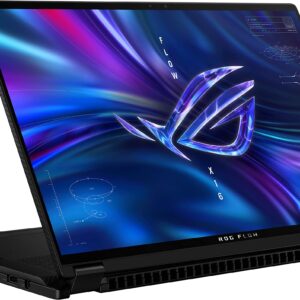 ASUS 2023 ROG Flow X16 Gaming Laptop, 16" WQXGA 165Hz Touchscreen 2-in-1 Design, AMD Ryzen 9 6900HS, NVIDIA GeForce RTX 3060, 64GB DDR5 RAM, 2TB SSD, WiFi 6E, Backlit Keyboard, Windows 11 Home