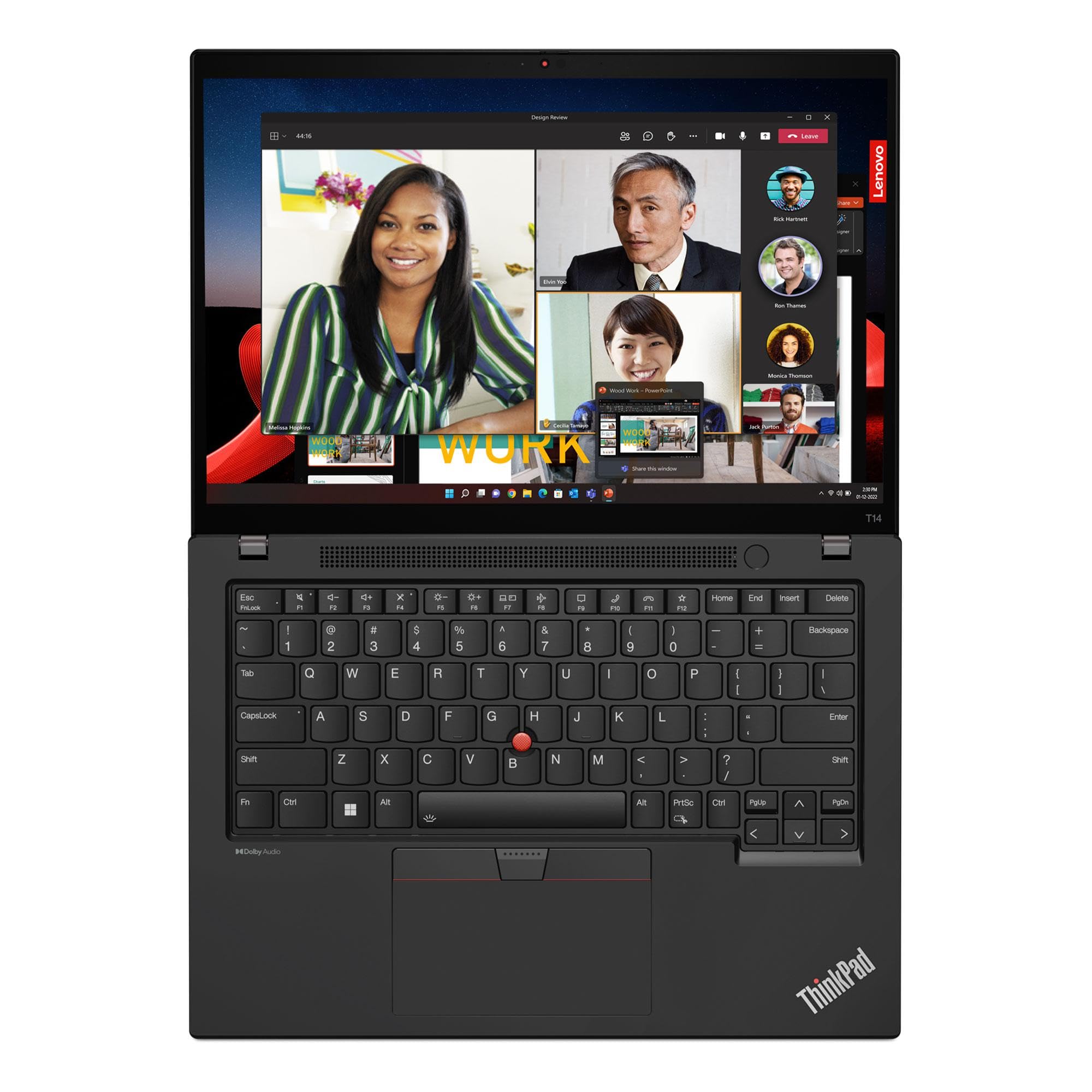 Lenovo Thinkpad T14 Gen 4 Laptop - 14" 1920x1200 Touch Intel Iris Xe Graphics - Intel Core i7-1355U 10 Cores - 32GB DDR5 1TB NVMe SSD- Backlit Keyboard Fingerprint Reader - Win11 Pro TLG 32GB USB