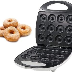 Mini Donut Maker Machine, 1400W Nonstick Electric Doughnut Baker Machine for Home Bakery Dessert Shop Mall Dessert Shop