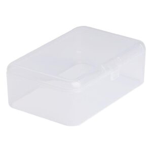 ljhnba rectangular plastic transparent storage box collection container organizer storage box bottle basket rack tank airtight glass dispenser