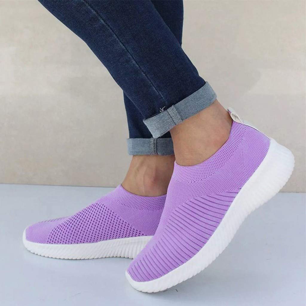 JWSVBF Women Shoes High Top Casual Ankle Wrap Comfy Platforms, Sneakers for Men Lightweight Non-Slip Breathable, Orthopedic Sandals Closed Toe Wedges, Summer Autumn Outdoor Sports Fashion Slip-Ons