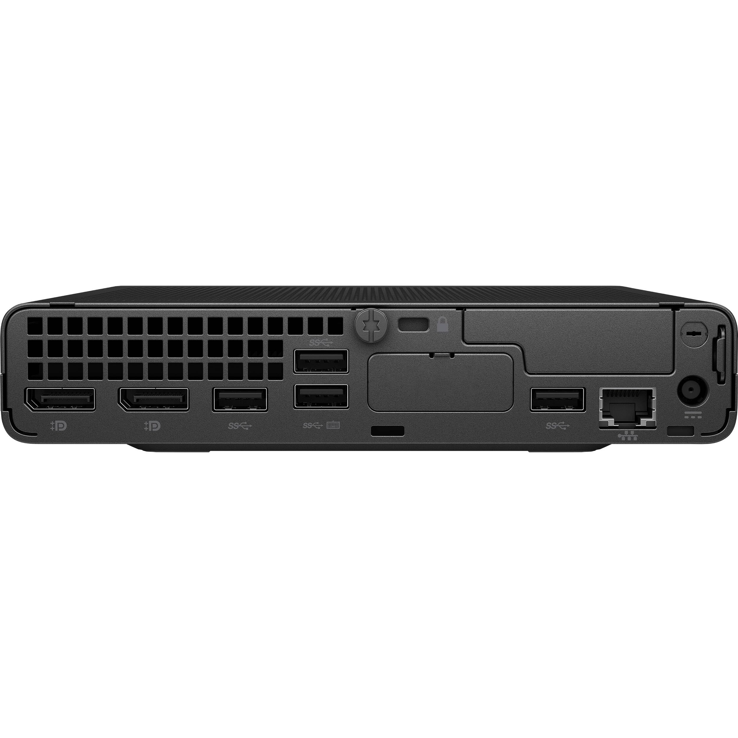 HP ProDesk 600 G6 Mini Business Desktop Computer, Intel Hexa-Core i5-10500T up to 3.8GHz, 8GB DDR4 RAM, 256GB PCIe SSD, WiFi 6, BT 5.2, Windows 11 Pro, BROAG 64GB Flash Drive