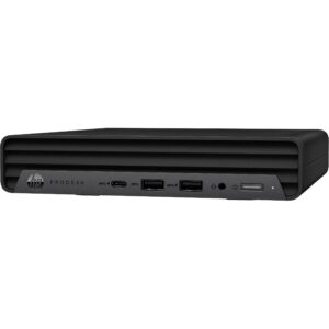 HP ProDesk 600 G6 Mini Business Desktop Computer, Intel Hexa-Core i5-10500T up to 3.8GHz, 8GB DDR4 RAM, 256GB PCIe SSD, WiFi 6, BT 5.2, Windows 11 Pro, BROAG 64GB Flash Drive