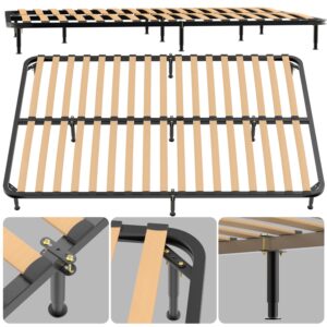 Bed Support Legs Metal Legs Adjustable Height Bed Frame Support 7.08-12.6 inch Adjustable Bed Legs Replacement Heavy Duty Center Support Legs for Steel Bed, Steel Bed, Sofa, Table, Furniture Cabinet