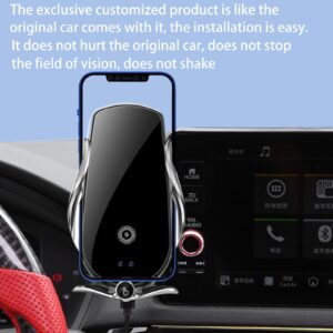 Car Phone Holder Compatible with Toyota Corolla 2019-2023 Screen Navigation Bracket Magnetic New Wireless Charging Rack Air Vent Cell Phone Stand Clip Automobile Mount Accessories (Black)